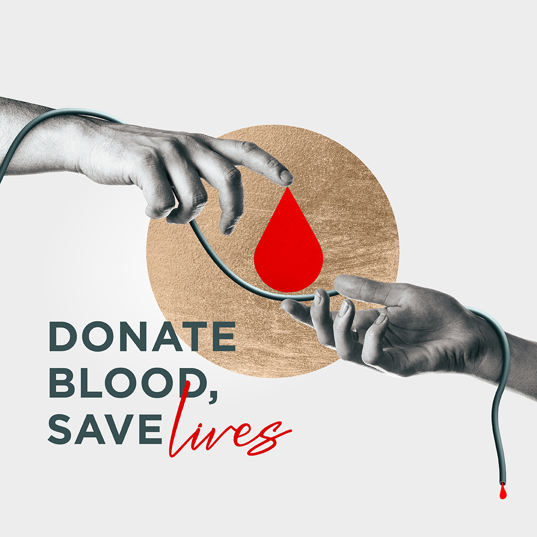 GIVE BLOOD AND KEEP THE WORLD BEATING - Central Park